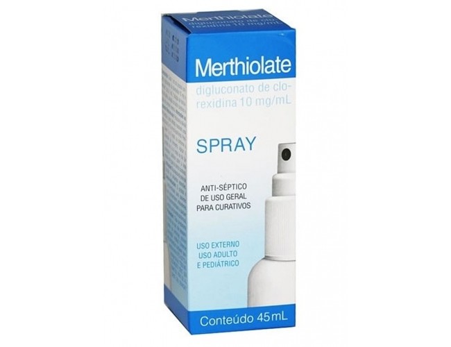 Merthiolate 10mg/mL Spray - Frasco 45mL - Hypermarcas | Medicom