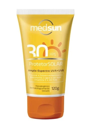 Protetor Solar Fps30 120g Medsun | Medicom