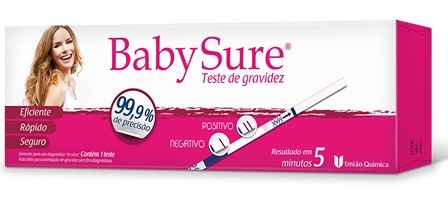 Teste De Gravidez Baby Sure Uniao Quimica | Medicom