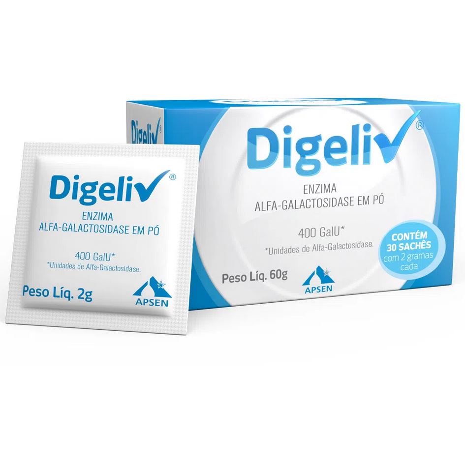 Digeliv 2mg 400fcc C/30saches Apsen | Medicom