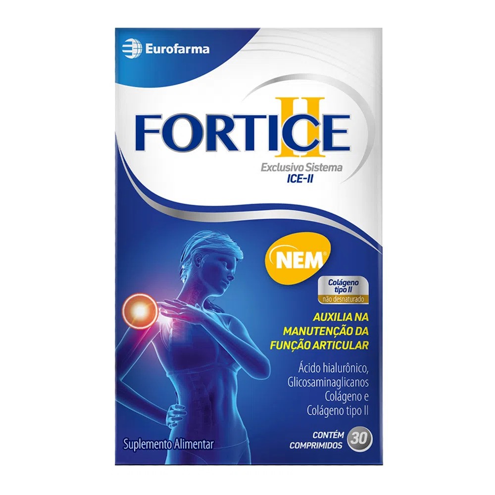 Fortice Suplemento Alimentar 30cp Eurofarma | Medicom