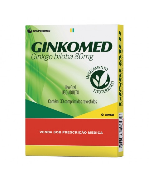 Lista de Referências com o Princípio Ativo de Ginkomed | RB