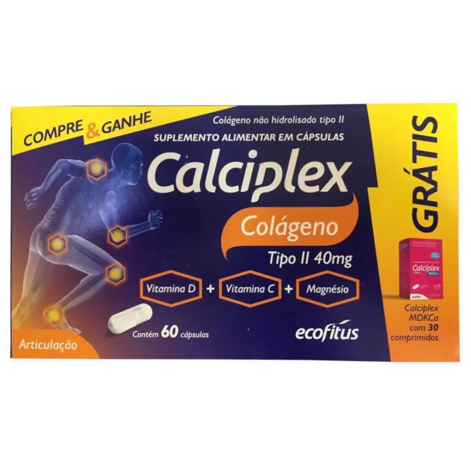 Calciplex Colageno 60caps+mdkca 30cpr | Medicom
