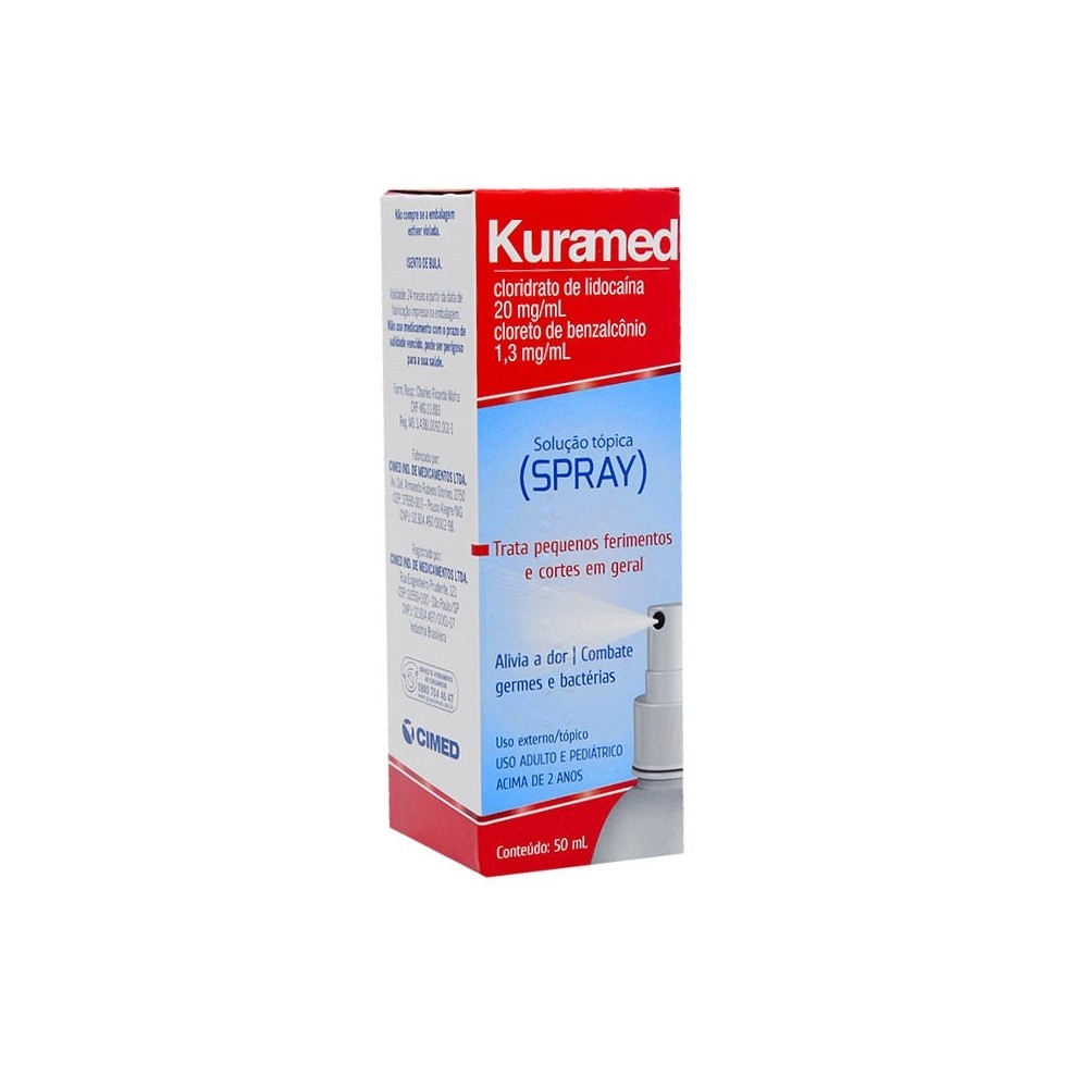 ANTISSEPTICO KURAMED SPRAY 50ML CIMED | Medicom